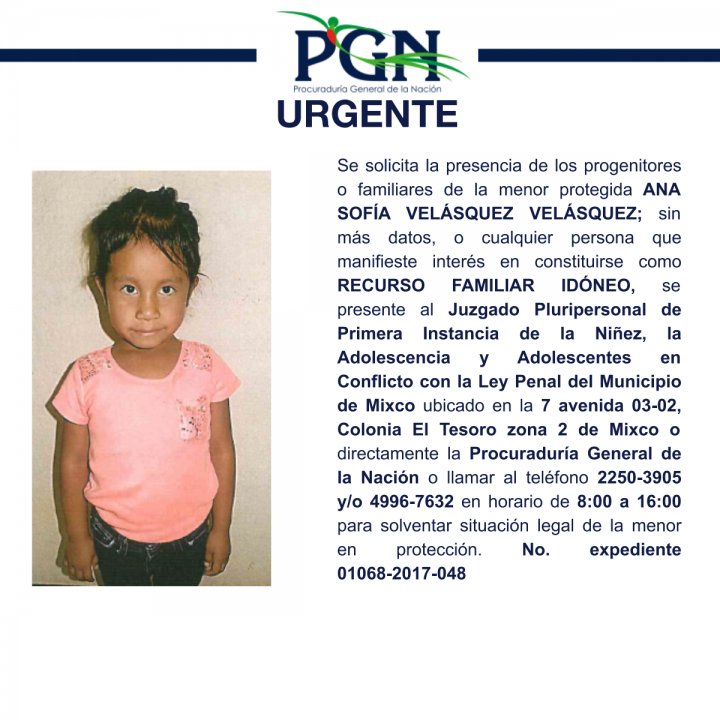 ANA SOFÍA VELÁSQUEZ VELÁSQUEZ - Procuraduría General de la Nación PGN