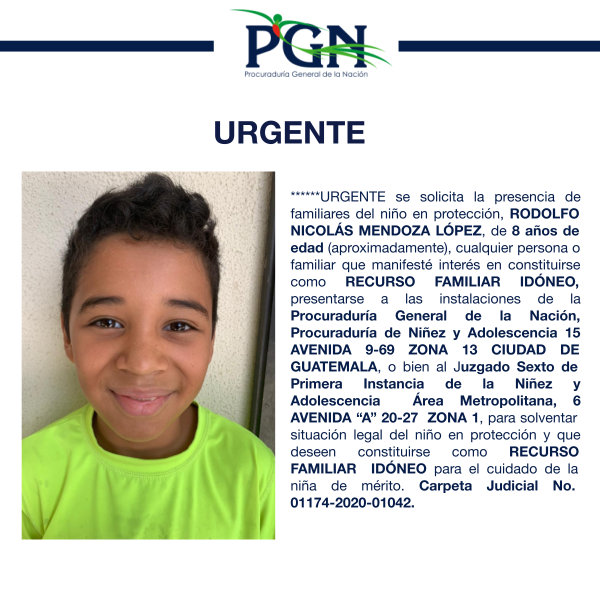 RODOLFO NICOLÁS MENDOZA LÓPEZ - Procuraduría General de la Nación PGN