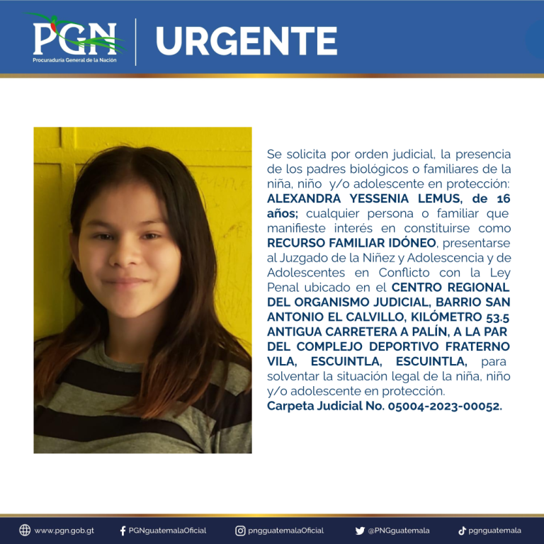 ALEXANDRA YESSENIA LEMUS - Procuraduría General de la Nación PGN