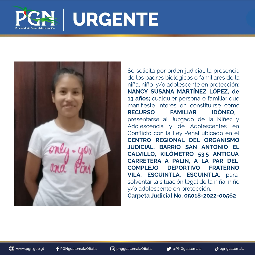 NANCY SUSANA MARTÍNEZ LÓPEZ - Procuraduría General de la Nación PGN