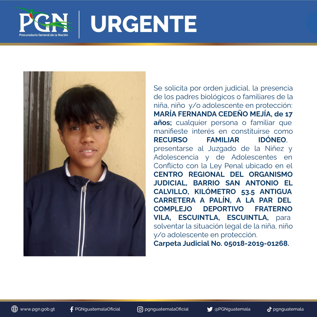 MARÍA FERNANDA CEDEÑO MEJÍA - Procuraduría General de la Nación PGN