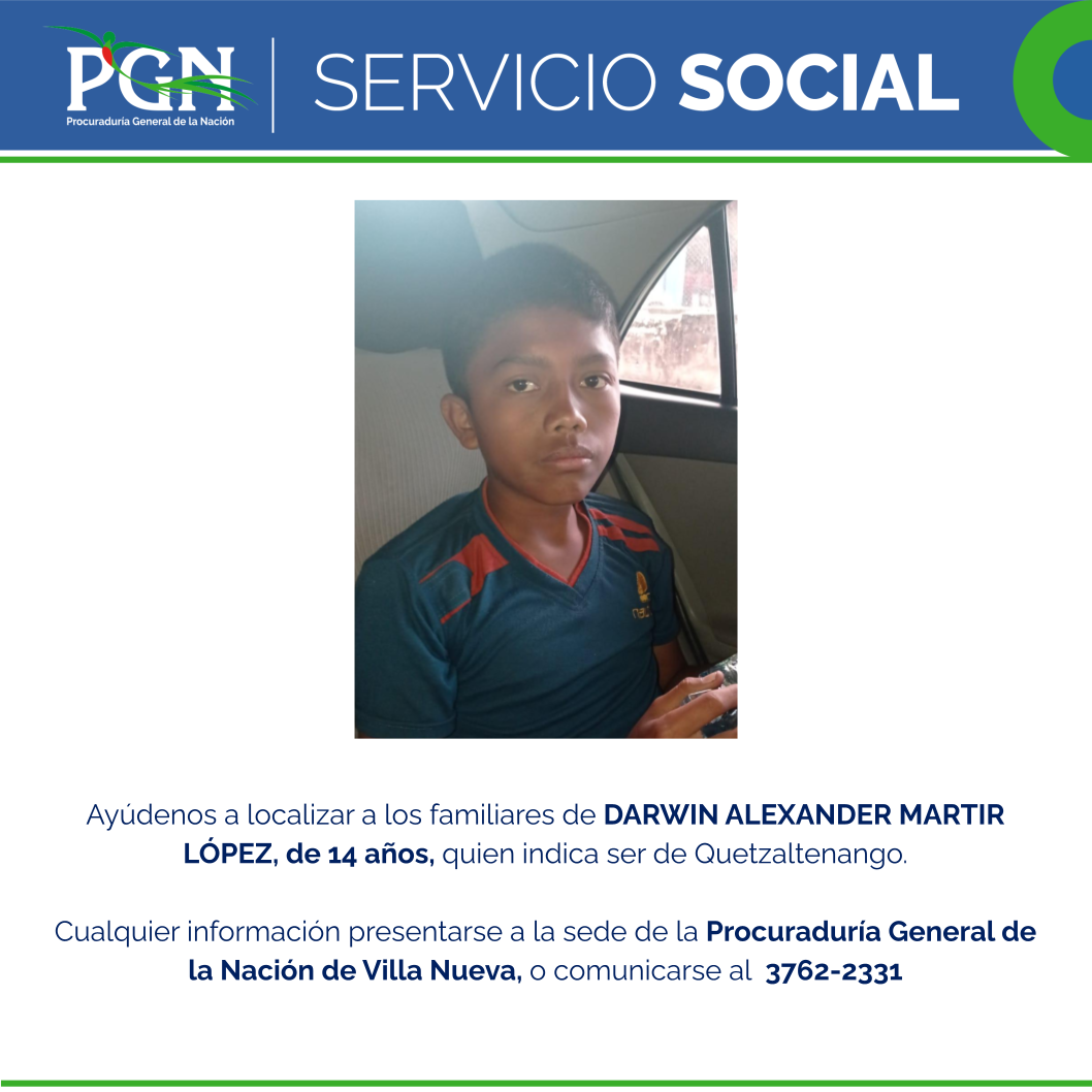 DARWIN ALEXANDER MARTIR LÓPEZ - Procuraduría General de la Nación PGN