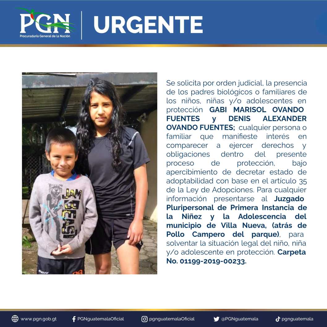 HERMANOS OVANDO FUENTES - Procuraduría General de la Nación PGN
