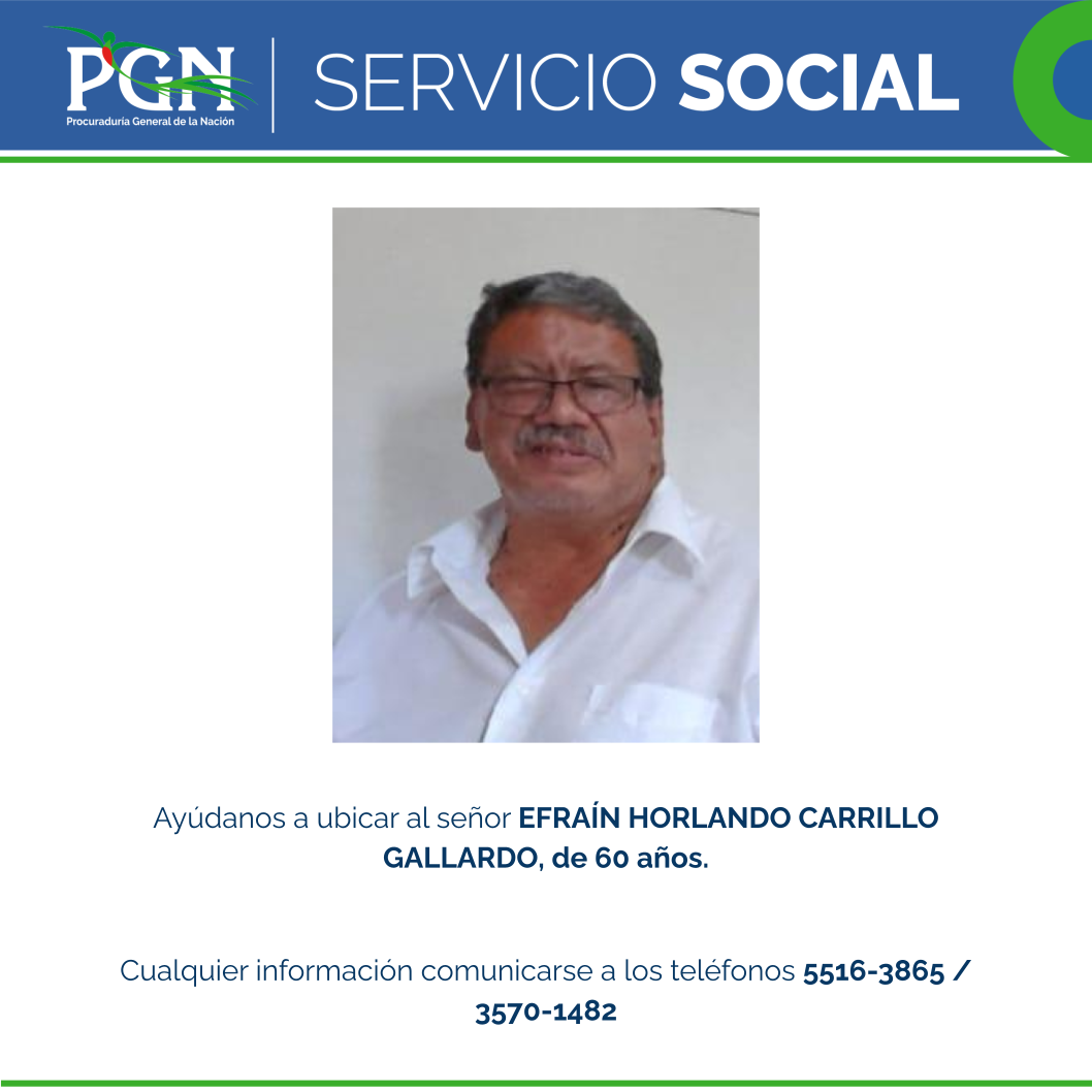 EFRAÍN HORLANDO CARRILLO GALLARDO - Procuraduría General de la Nación PGN