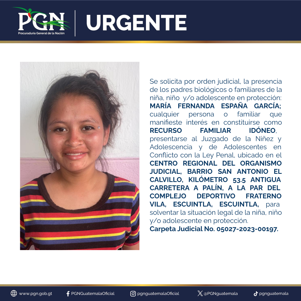 MARÍA FERNANDA ESPAÑA GARCÍA - Procuraduría General de la Nación PGN