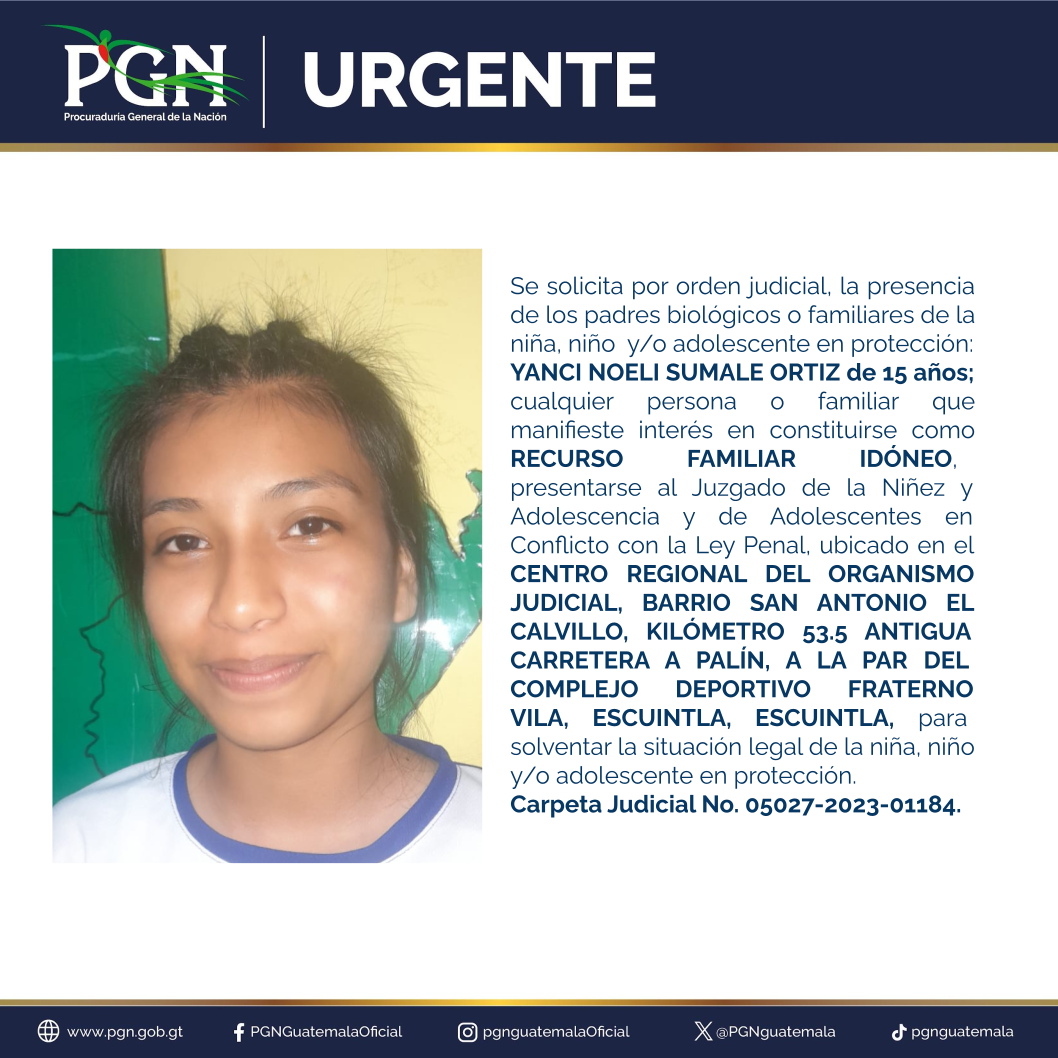 YANCI NOELI SUMALE ORTIZ - Procuraduría General de la Nación PGN