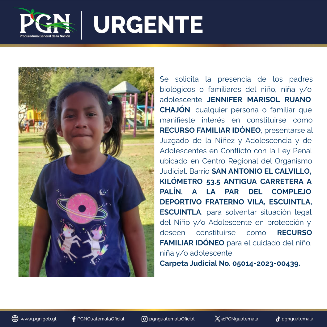 JENNIFER MARISOL RUANO CHAJÓN - Procuraduría General de la Nación PGN