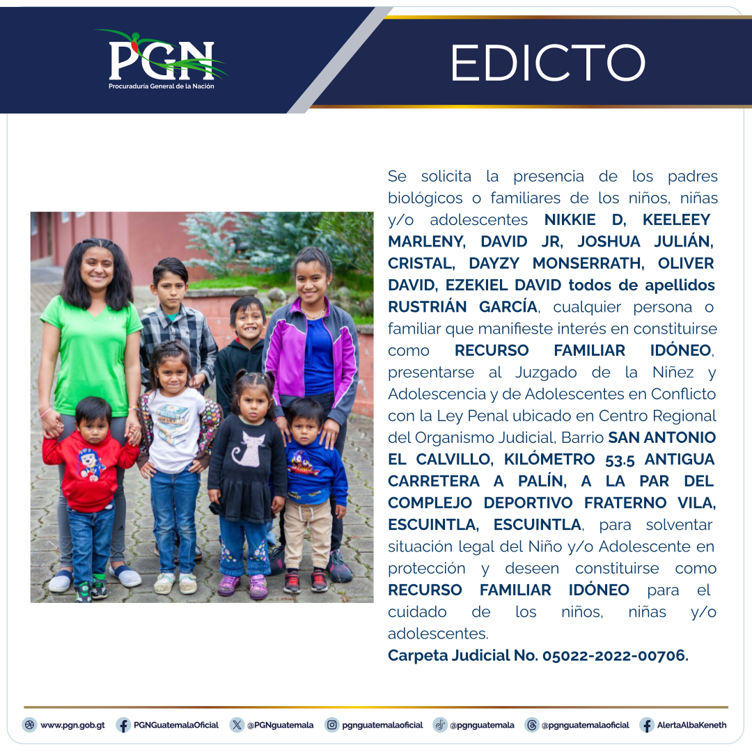 HERMANOS RUSTRIÁN GARCÍA - Procuraduría General de la Nación PGN