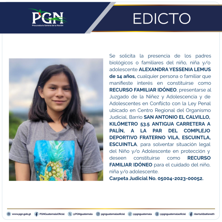 ALEXANDRA YESSENIA LEMUS - Procuraduría General de la Nación PGN