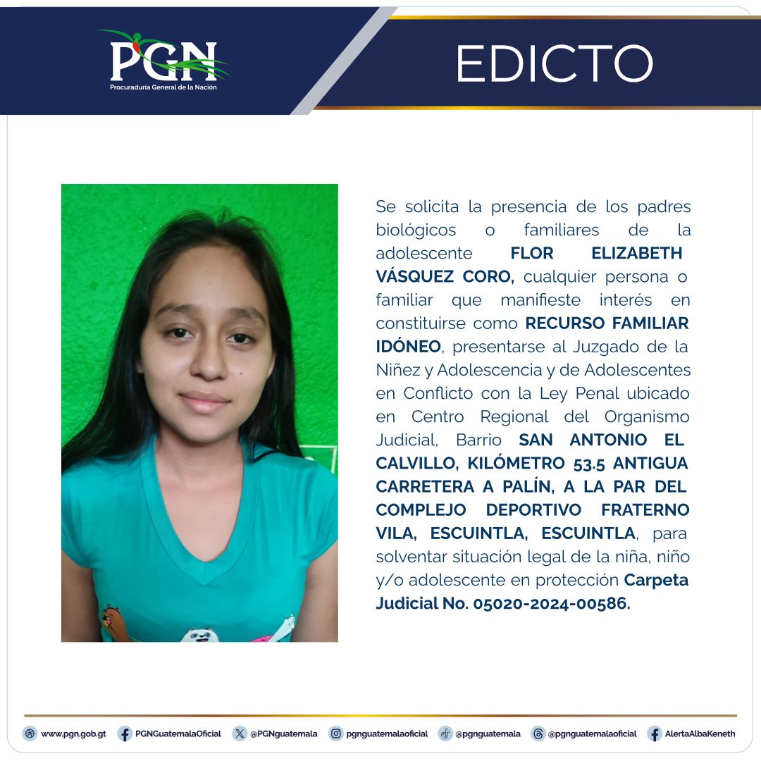 FLOR ELIZABETH VÁSQUEZ CORO - Procuraduría General de la Nación PGN