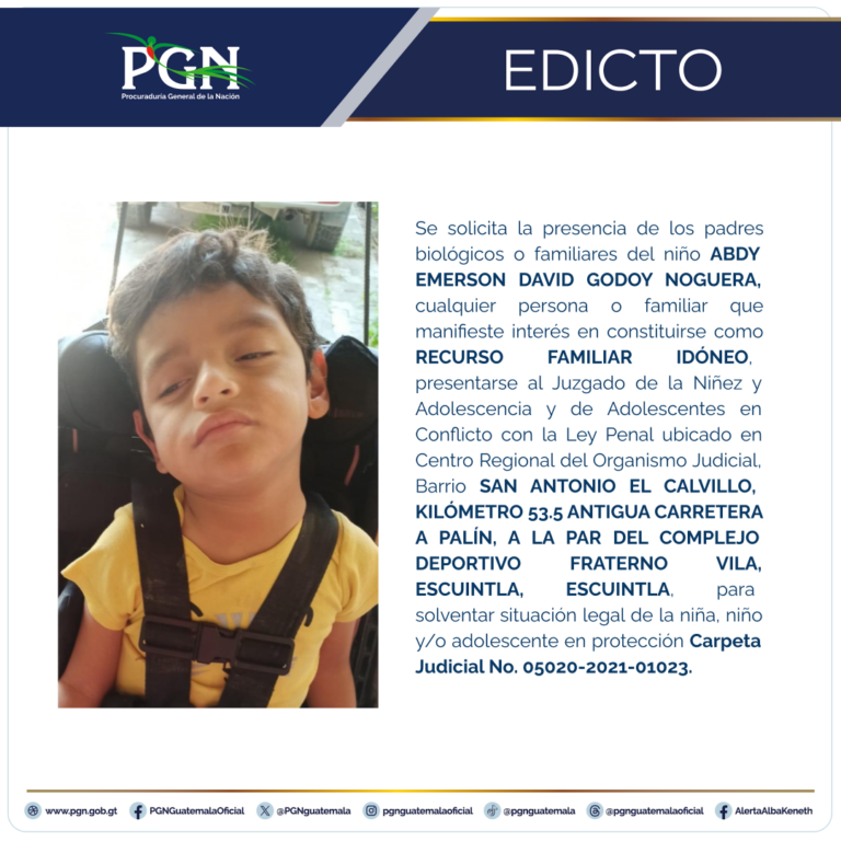 ABDY EMERSON DAVID GODOY NOGUERA - Procuraduría General de la Nación PGN