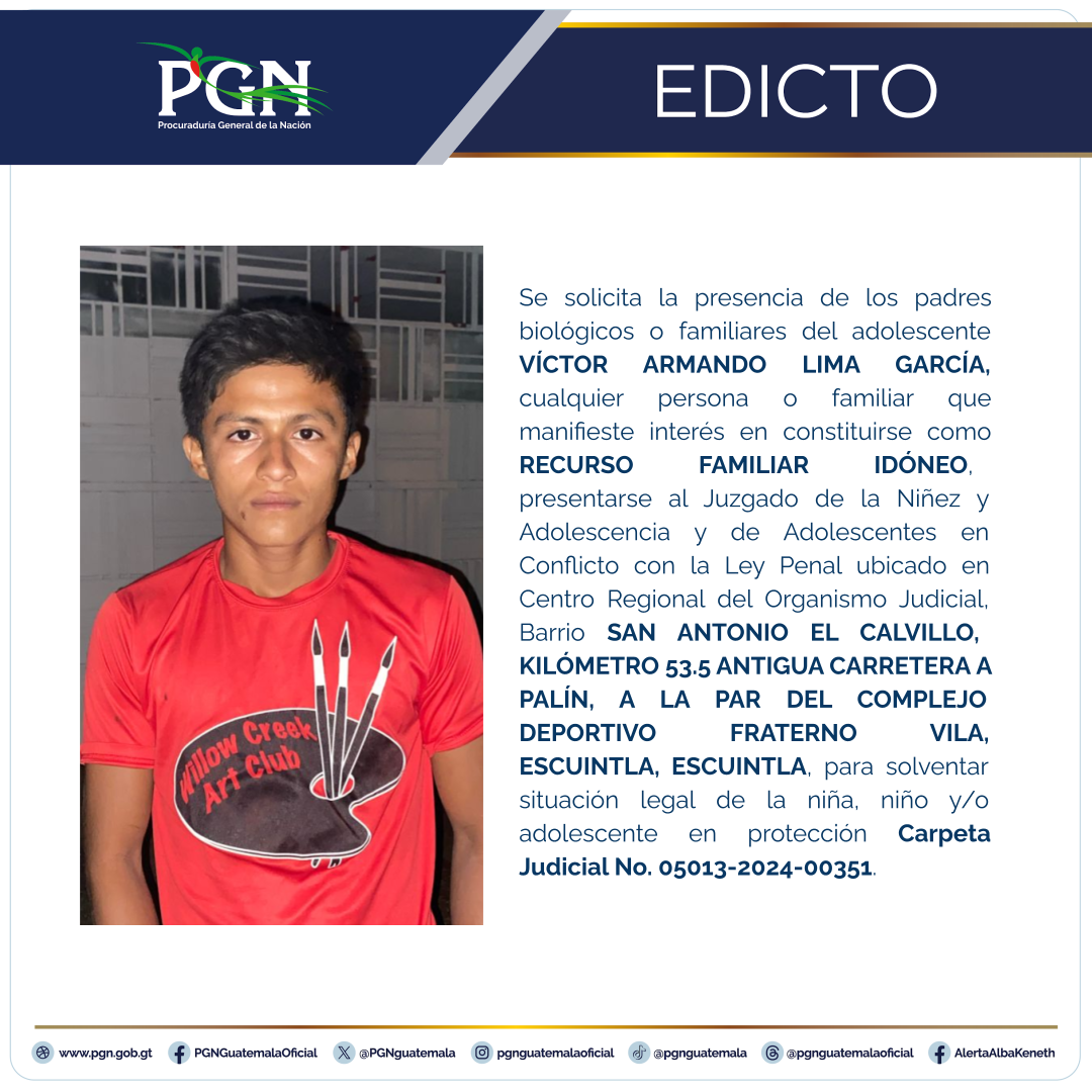 VÍCTOR ARMANDO LIMA GARCÍA - Procuraduría General de la Nación PGN
