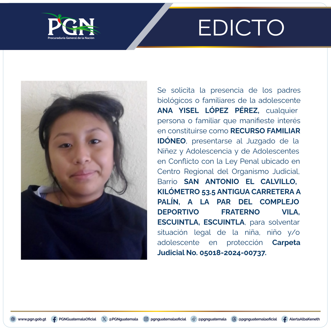 ANA YISEL LÓPEZ PÉREZ - Procuraduría General de la Nación PGN