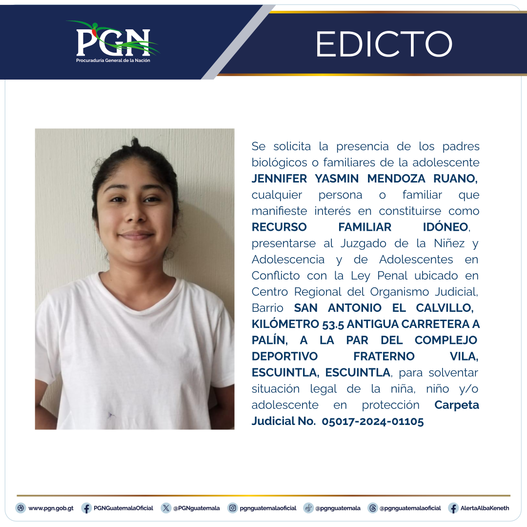 JENNIFER YASMIN MENDOZA RUANO - Procuraduría General de la Nación PGN