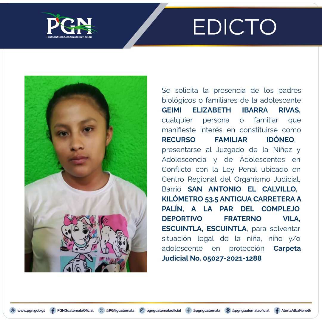 GEIMI ELIZABETH IBARRA RIVAS - Procuraduría General de la Nación PGN