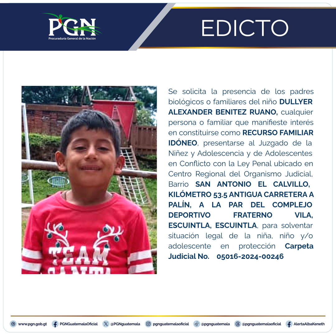 DULLYER ALEXANDER BENITEZ RUANO - Procuraduría General de la Nación PGN
