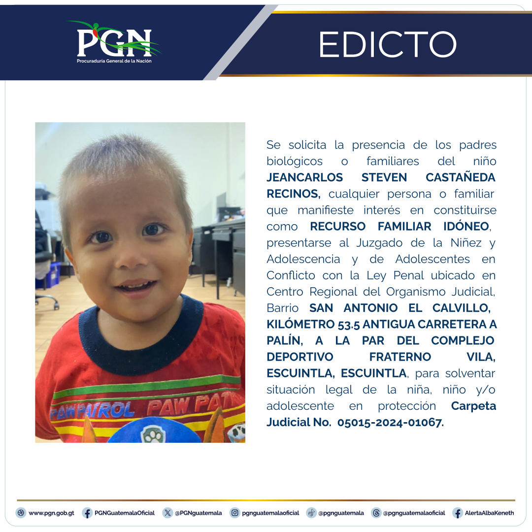 JEANCARLOS STEVEN CASTAÑEDA RECINOS - Procuraduría General de la Nación PGN