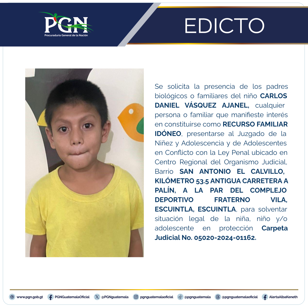 CARLOS DANIEL VÁSQUEZ AJANEL - Procuraduría General de la Nación PGN