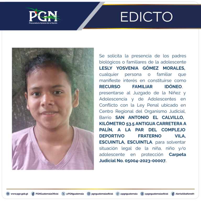 LESLY YOSVENIA GÓMEZ MORALES - Procuraduría General de la Nación PGN