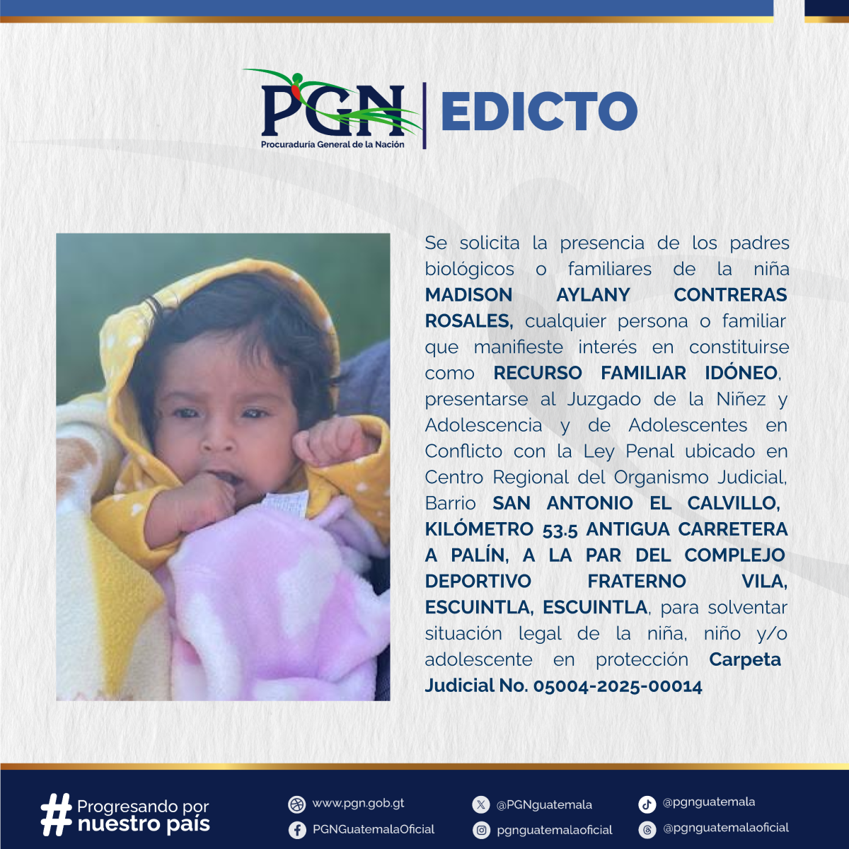 MADISON AYLANY CONTRERAS ROSALES - Procuraduría General de la Nación PGN