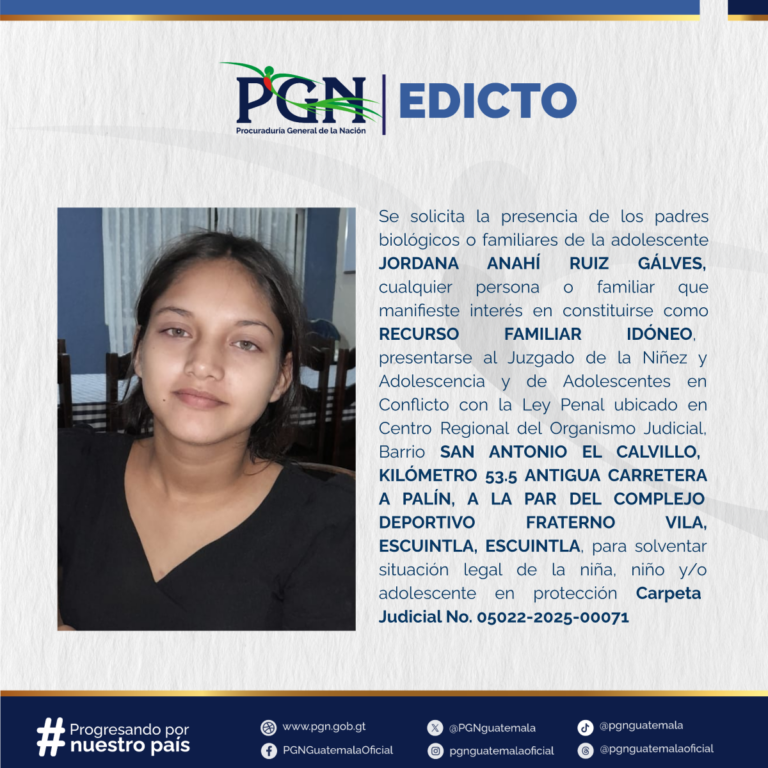 JORDANA ANAHÍ RUIZ GÁLVES - Procuraduría General de la Nación PGN