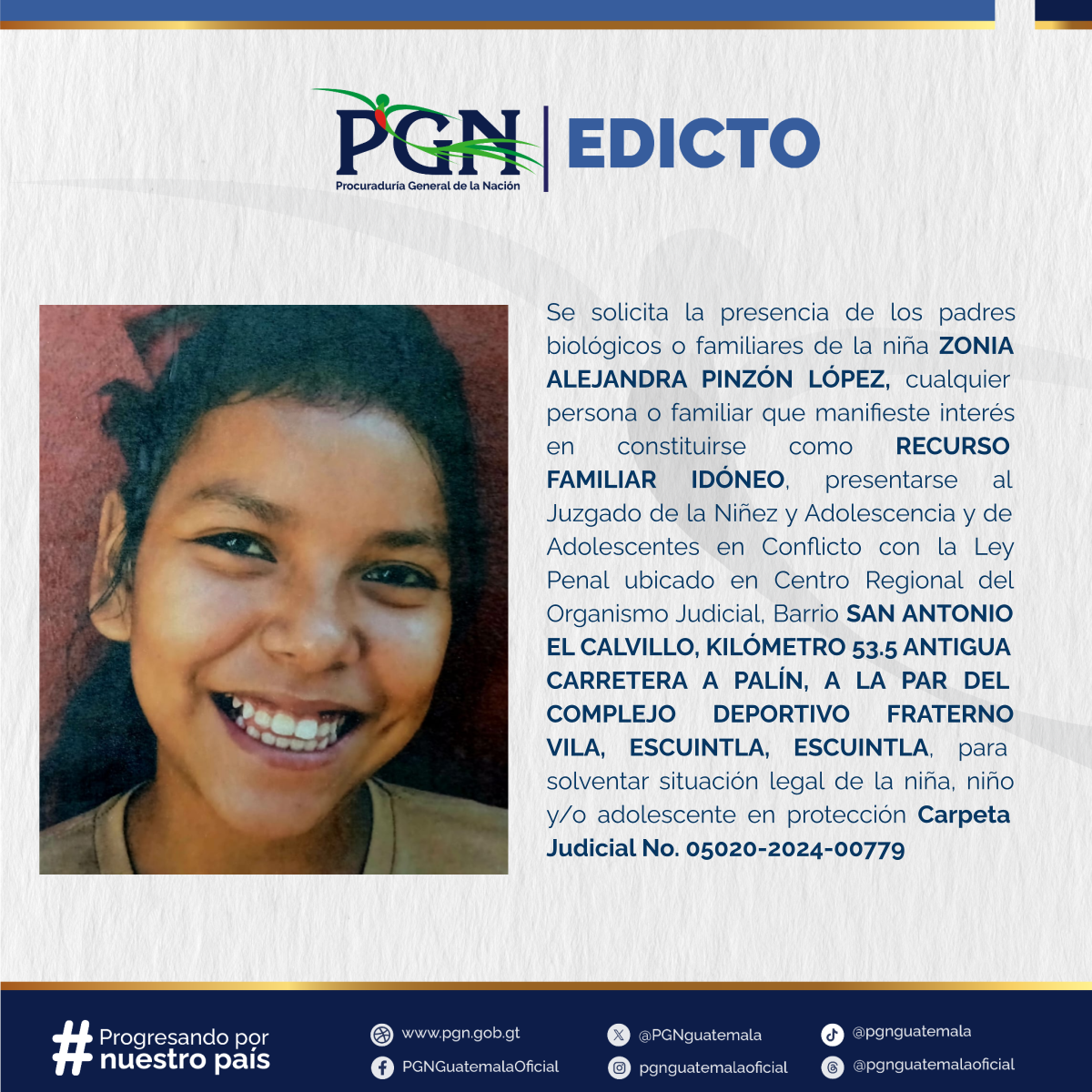 ZONIA ALEJANDRA PINZÓN LÓPEZ - Procuraduría General de la Nación PGN