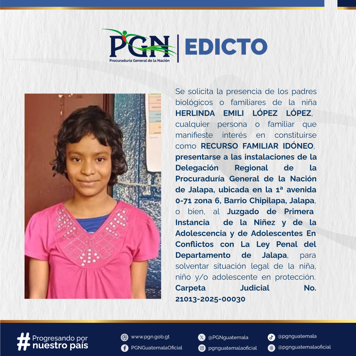 HERLINDA EMILI LÓPEZ LÓPEZ - Procuraduría General de la Nación PGN