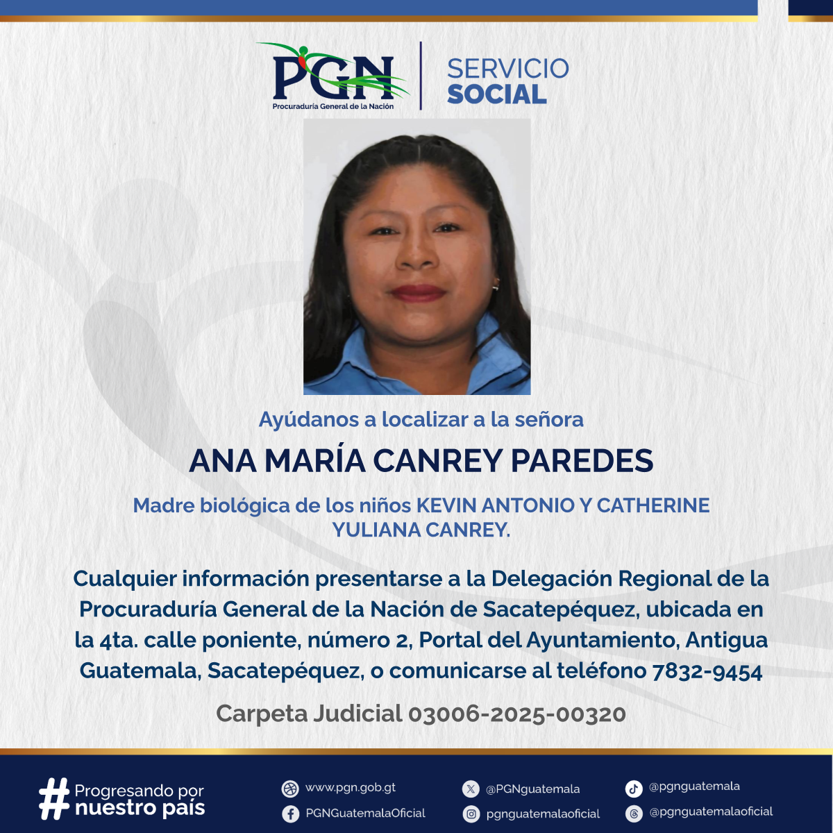 ANA MARÍA CANREY PAREDES - Procuraduría General de la Nación PGN